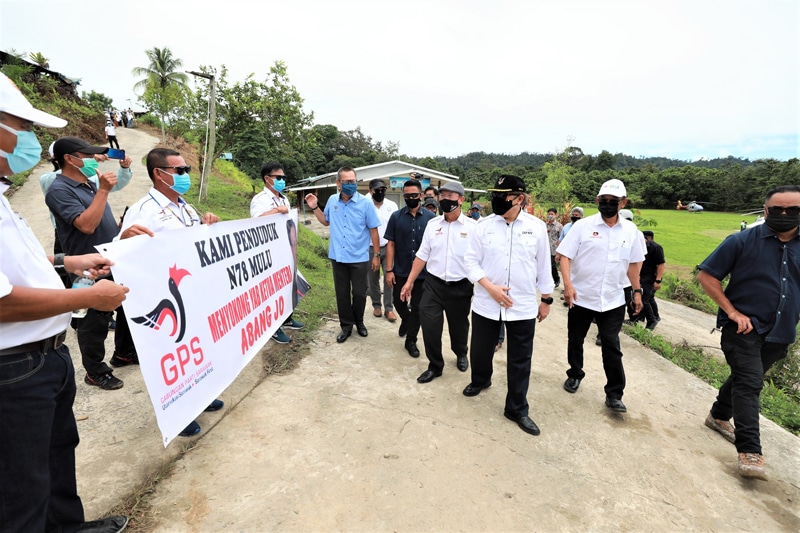 Berawans grateful for road and telecom services | Sarawak Rural ...
